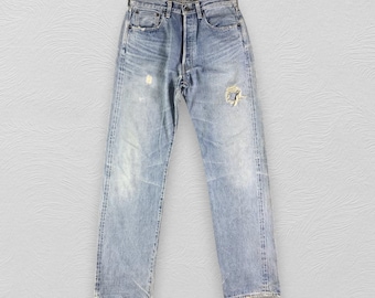 Vintage 80s Levis 501 Redline Jeans Levis Dirty Wash Jeans Jeans Levis Selvedge Jeans Levis High ...