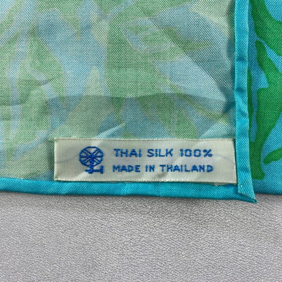 Vintage Jim Thompson Silk Scarf, Classic 90s Floral S… - Gem