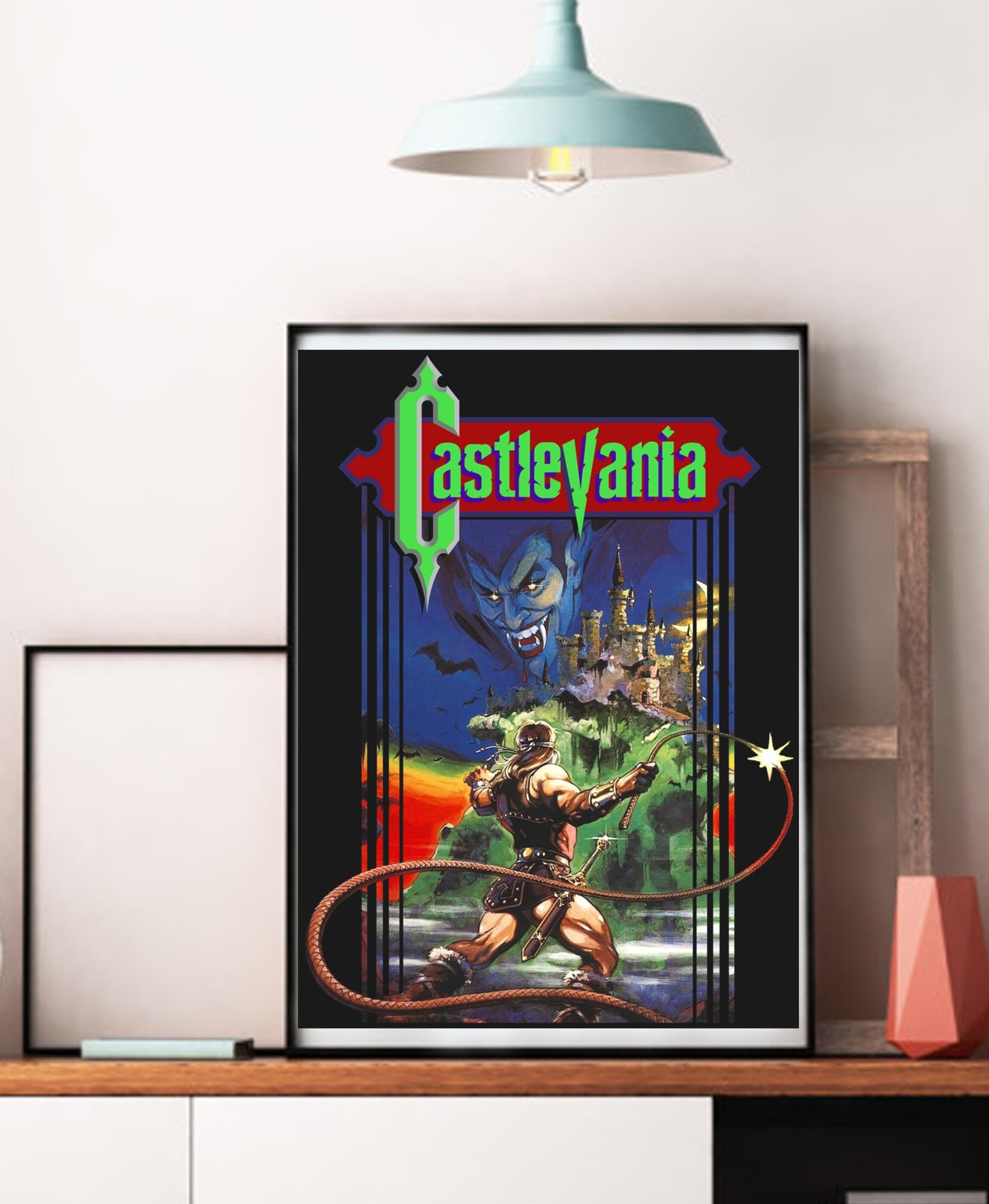 Castlevania Poster Castlevania Art Print Cartel de | Etsy