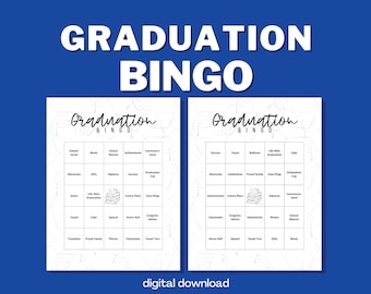 Graduation Bingo - Etsy