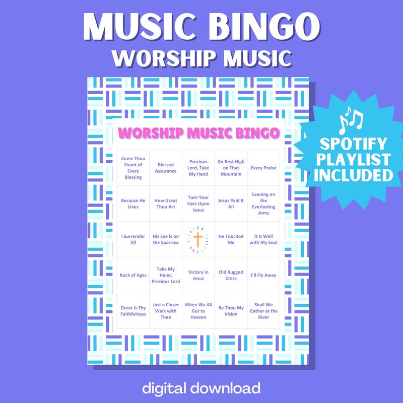 Hymn Template - Etsy