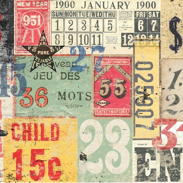 Collage Paper - Etsy