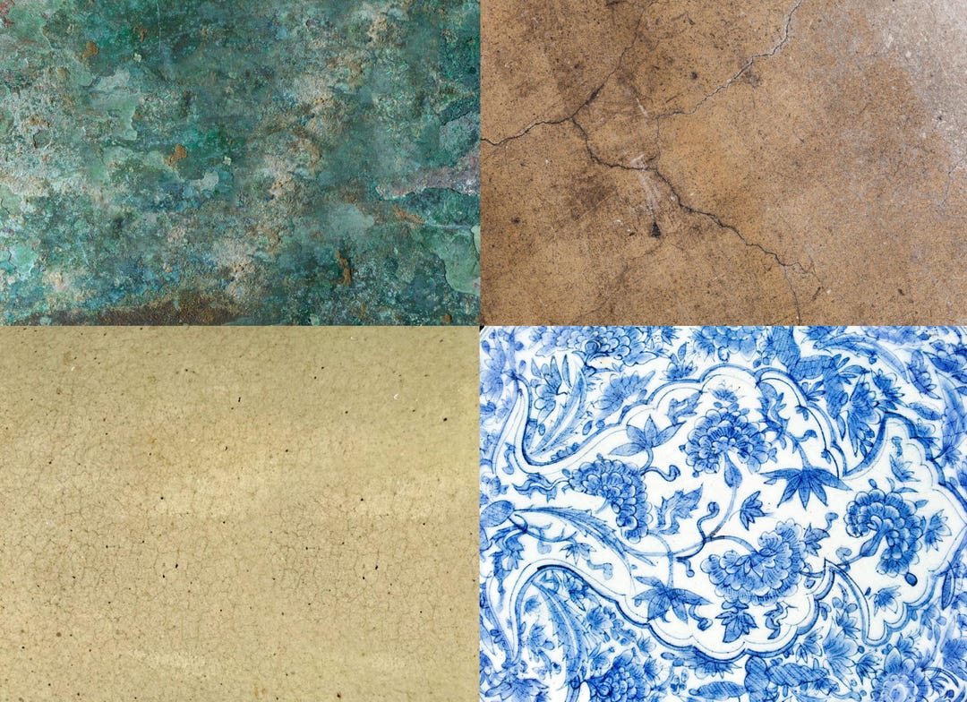 Crockery Textures - Roycycled Paper - Etsy