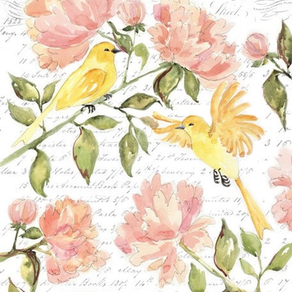 Bird Decoupage Paper - Etsy