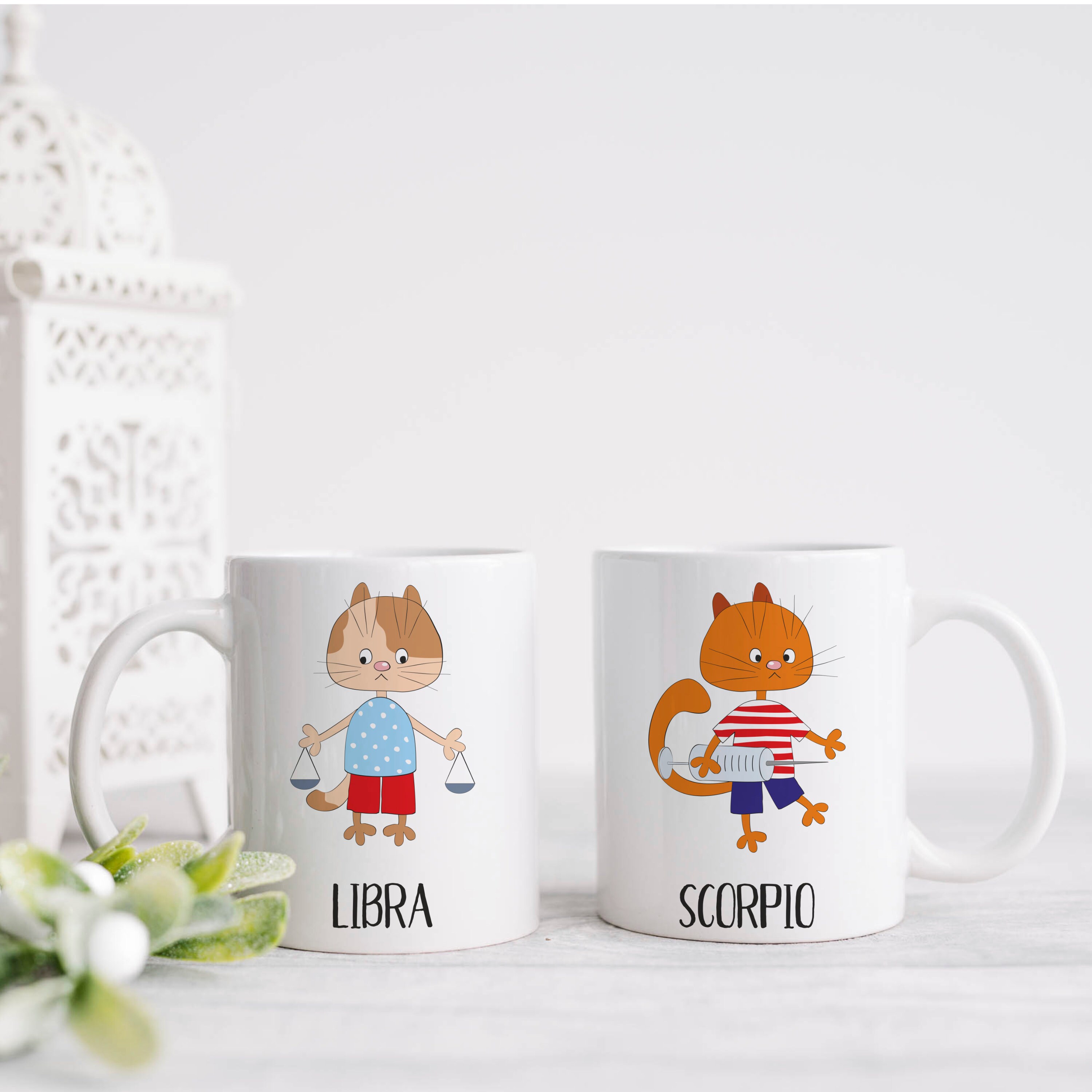 Personalised Horoscope Mug Zodiac Cups Aries Taurus Star - Etsy UK