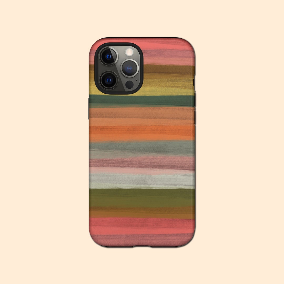Aesthetic Acrylic Brushstrokes Abstract iPhone 17 Air Case, iPhone 16 ...