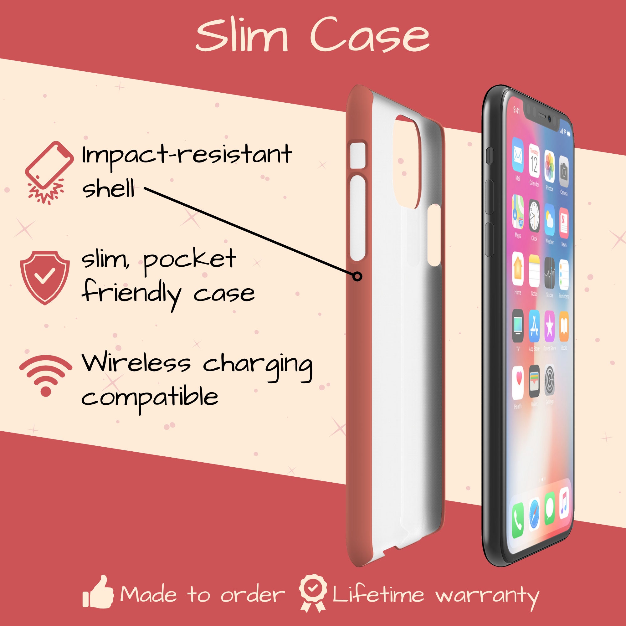 Personalized Calligraphy Phone Case Custom Font Name on Case | Etsy