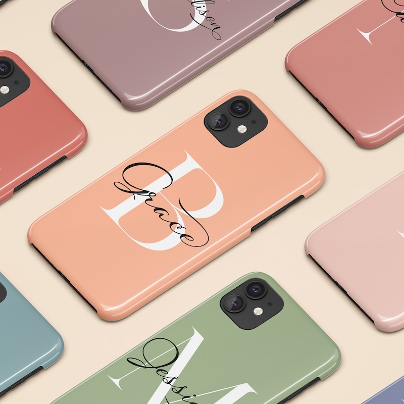 Monogram Phone Case - Etsy