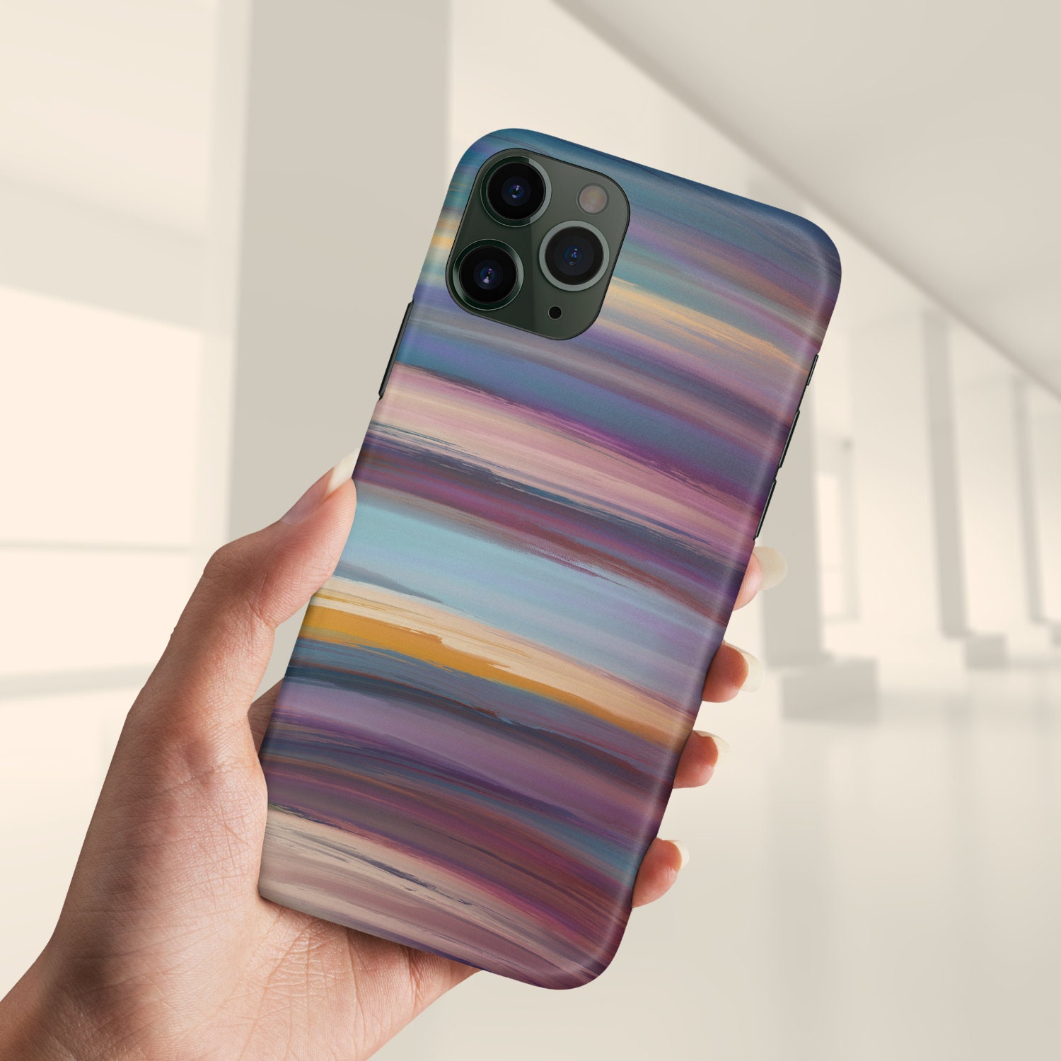 Abstract Art Acrylic Brushstrokes Aesthetic Phone Case iPhone | Etsy