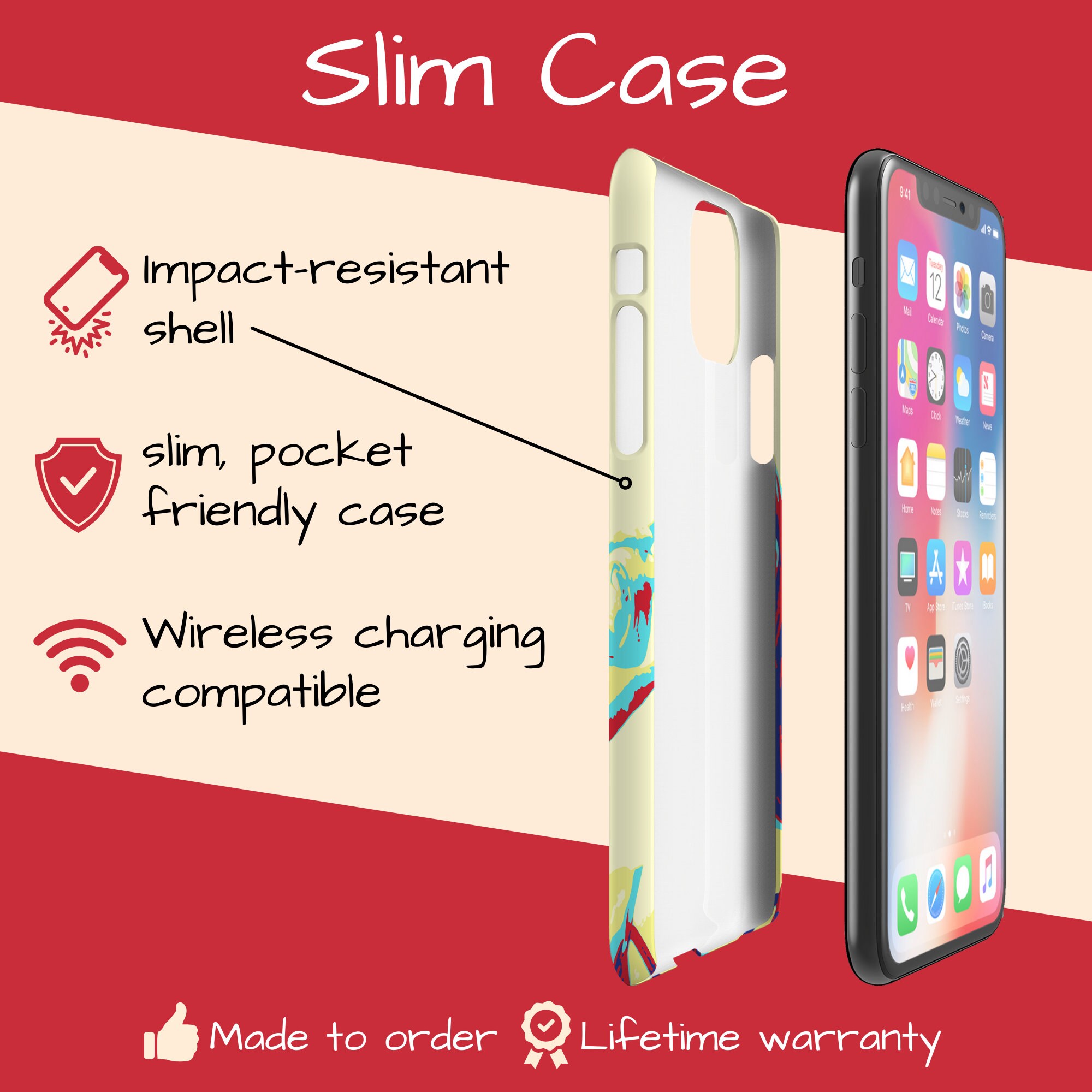 Personalized Photo Phone Case Retro Poster Portrait Case for | Etsy