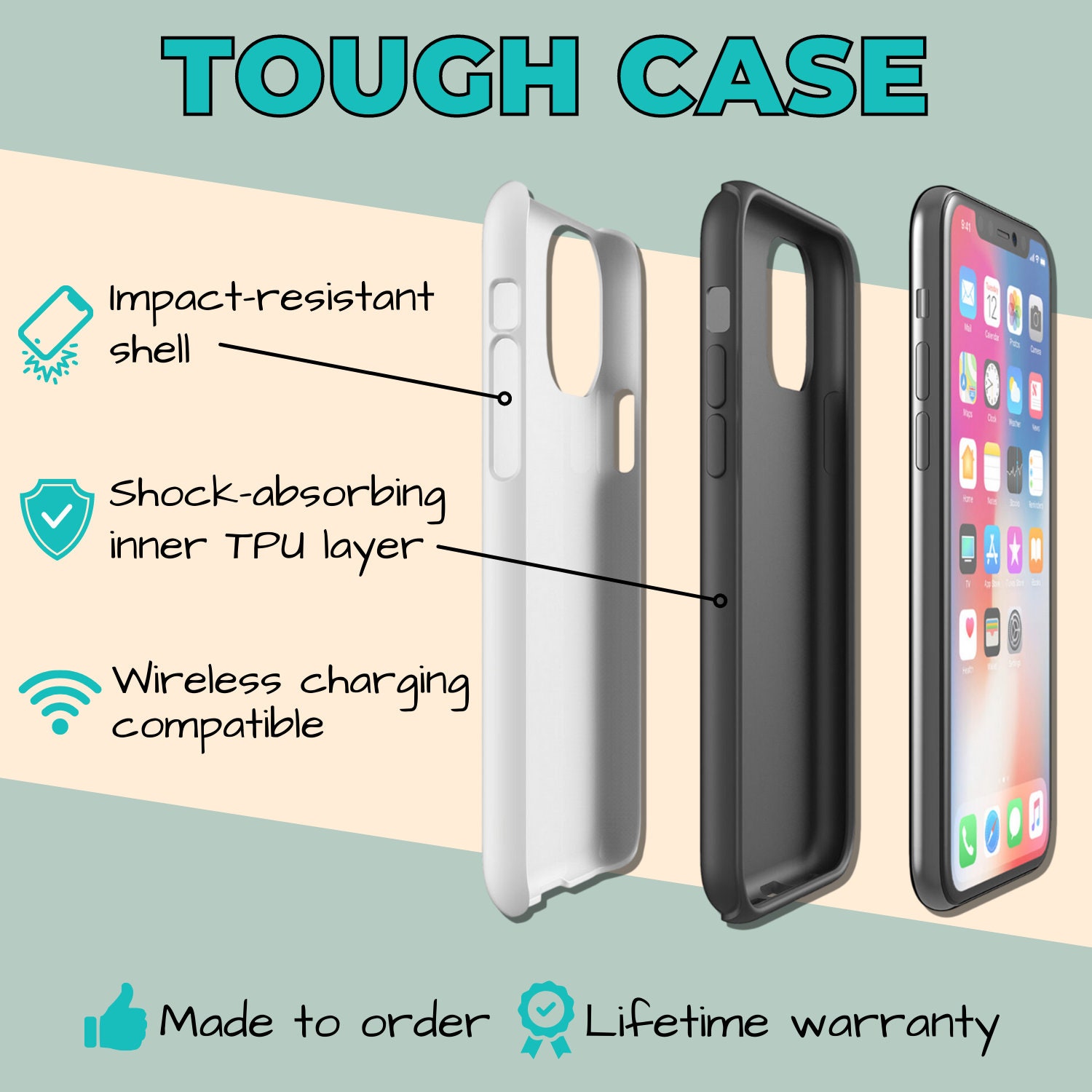 Aesthetic Acrylic Brushstrokes Abstract Phone Case iPhone 12 | Etsy