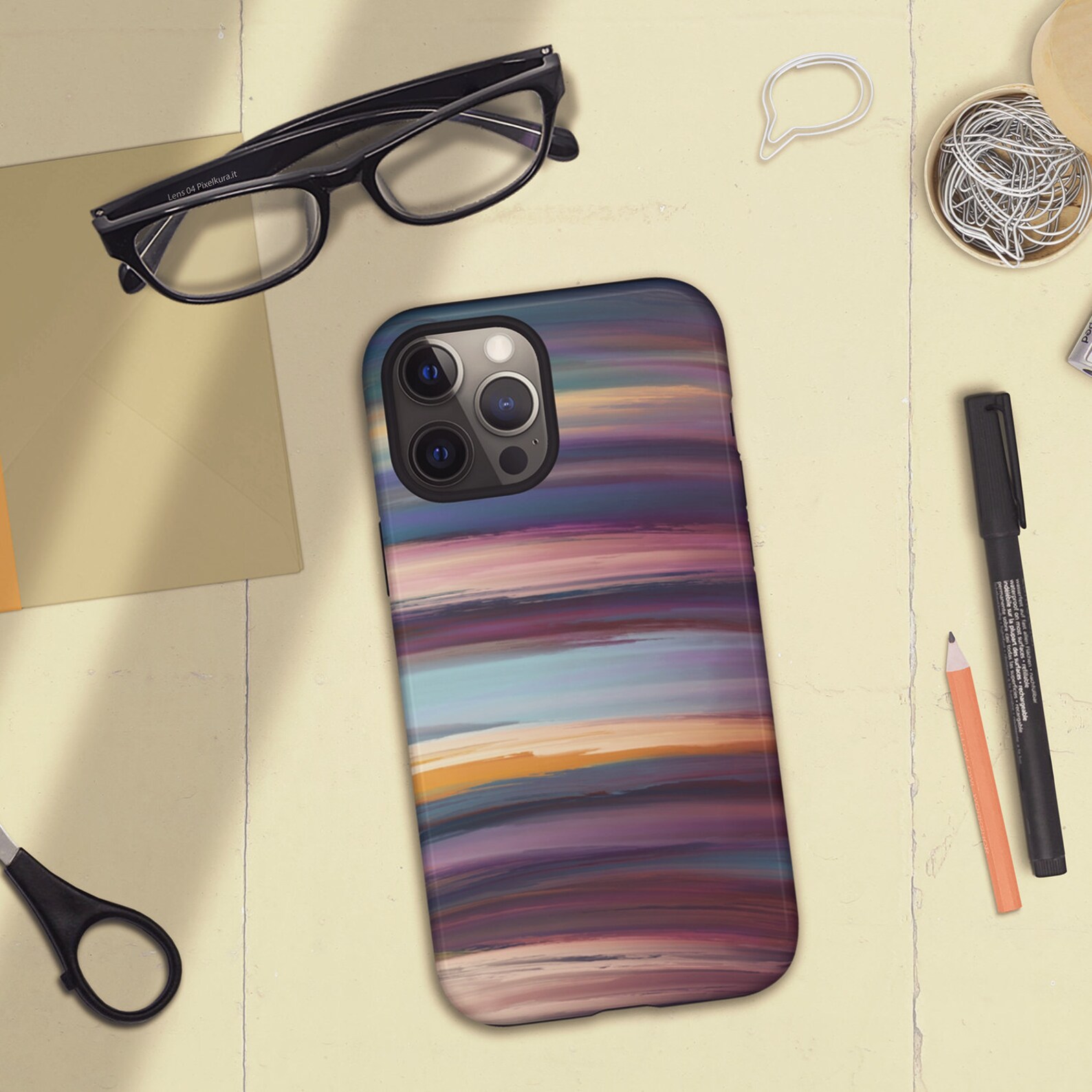 Abstract Art Acrylic Brushstrokes Aesthetic Phone Case iPhone | Etsy