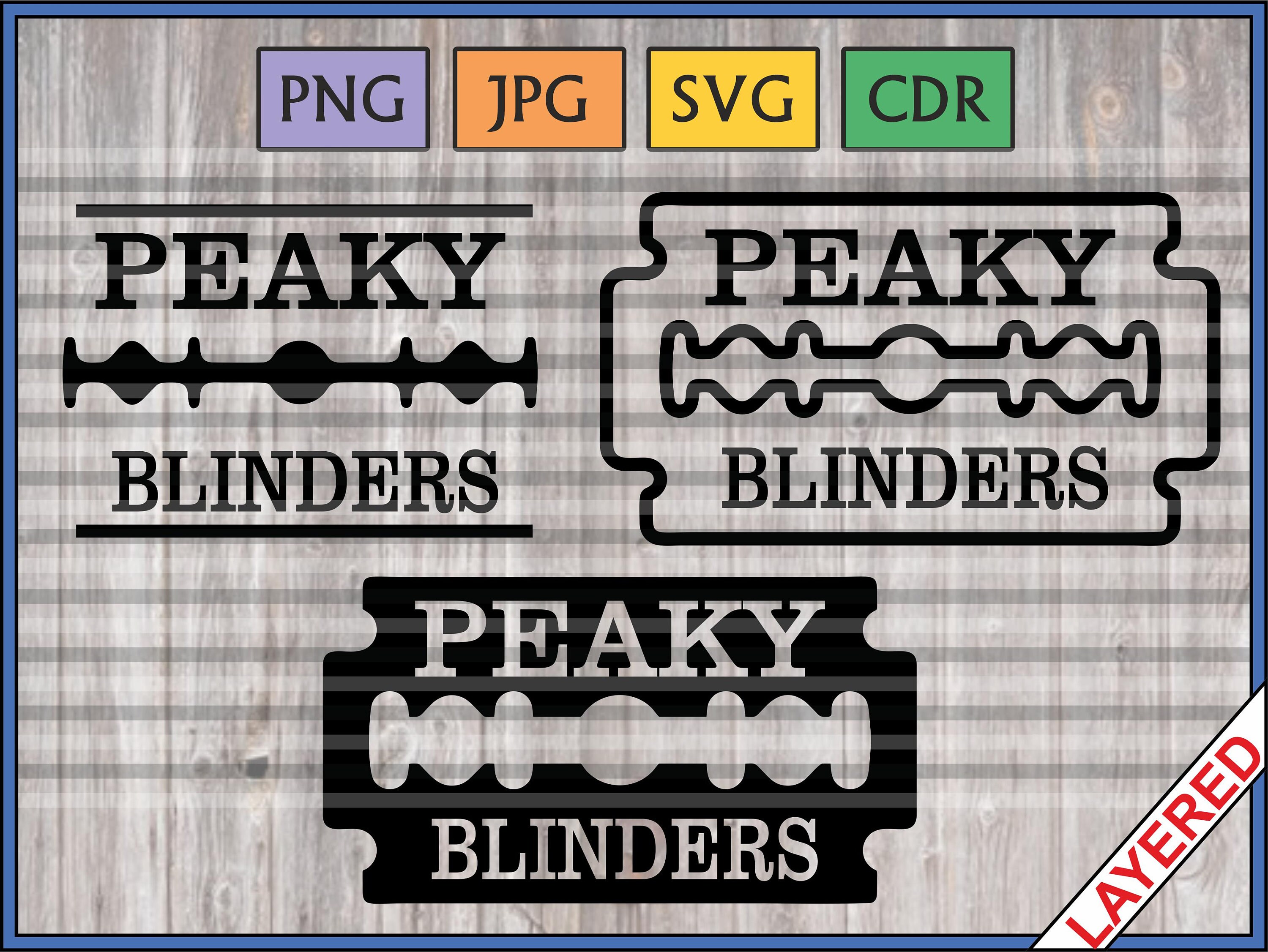 Peaky Blinders Vectors 4 designs plus other variations | Etsy