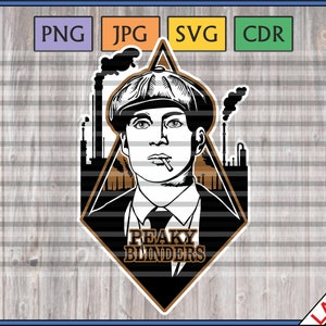 Peaky Blinders Vectors 4 designs plus other variations | Etsy