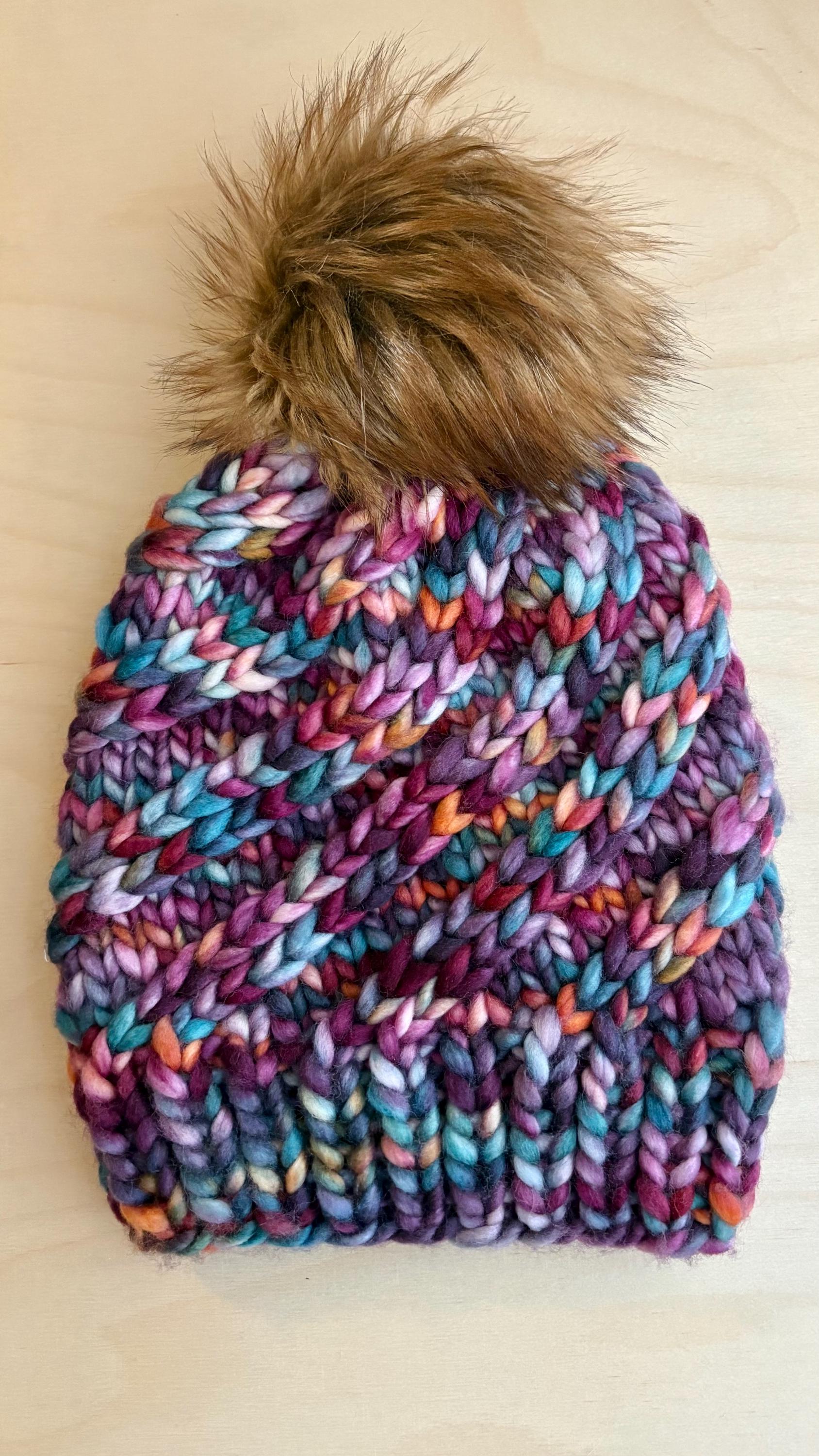 Made to Order- Luxury Wool Adult Handmade Knit Hat. - Etsy