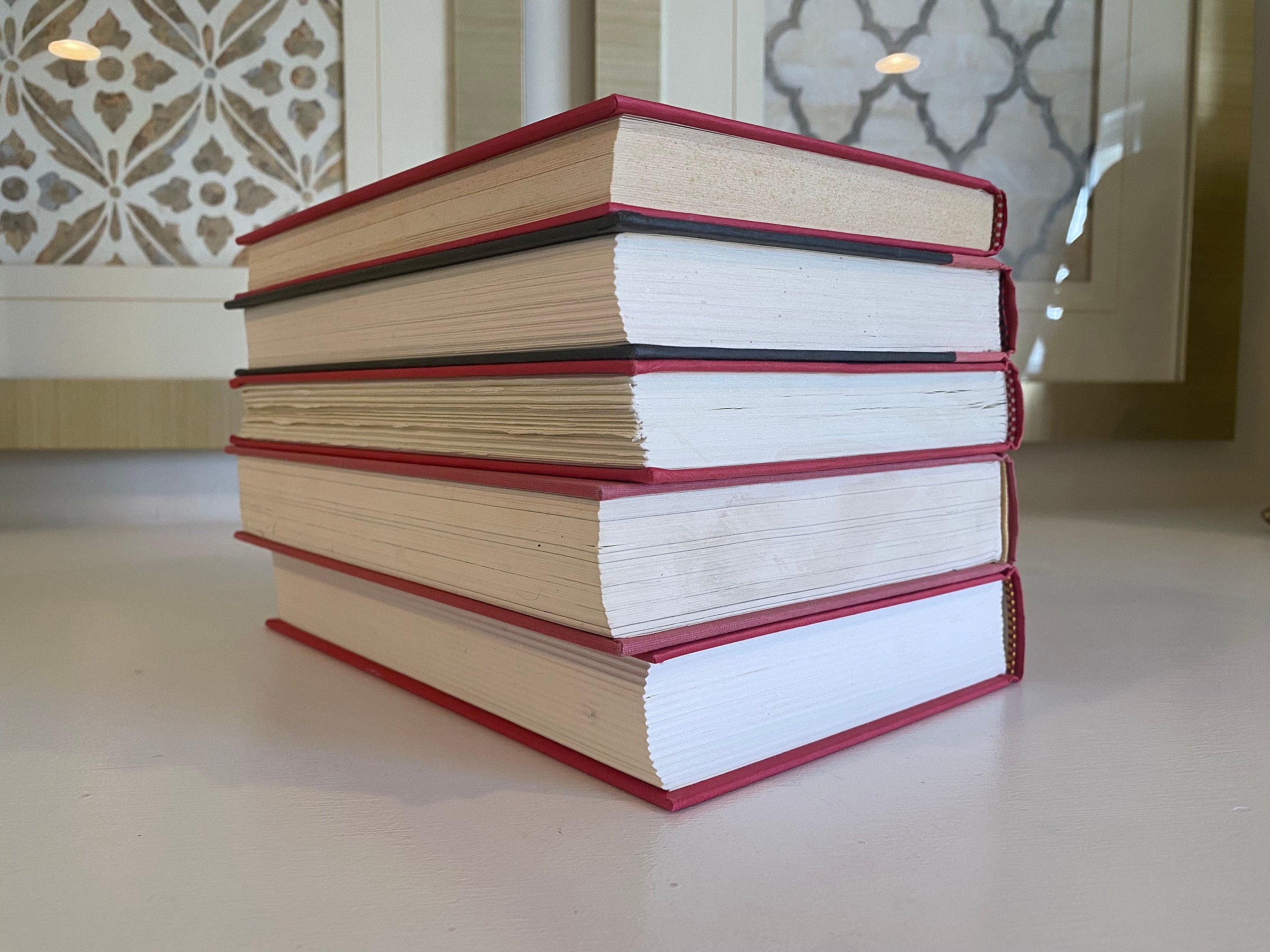 Five Magenta/fuchsia Books, Interior Decorating & Home Staging Book ...