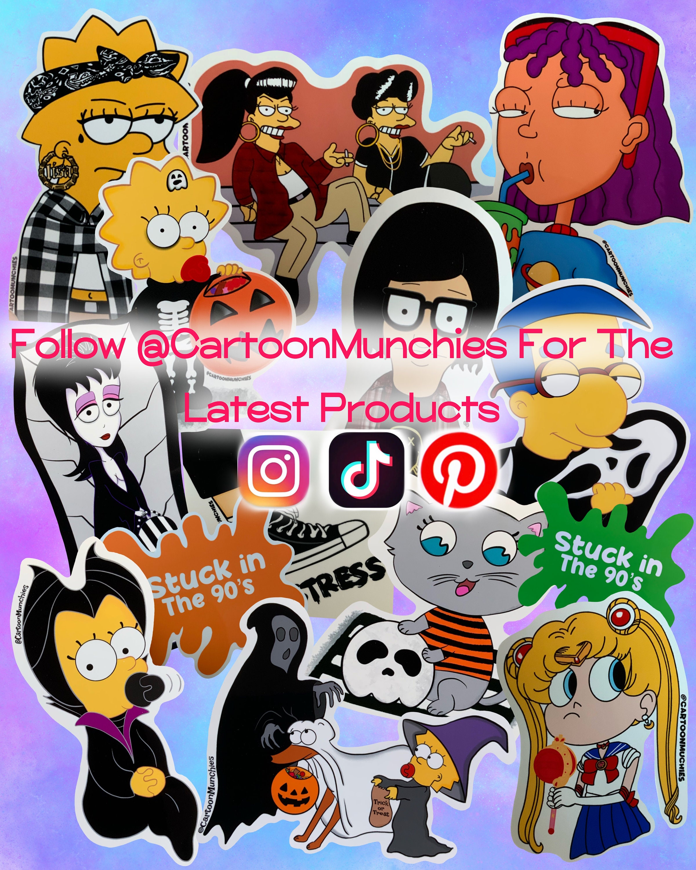 Rocket Power Decal Nickelodeon Inspired Cartoon Sticker - Etsy