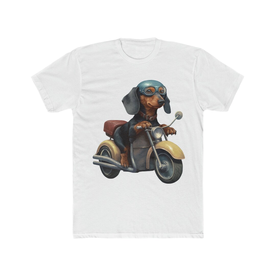 Adventurous Paws Dachshund on a Bike Art Print - Etsy