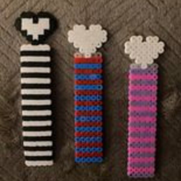 Perler Beads Bookmark - Etsy
