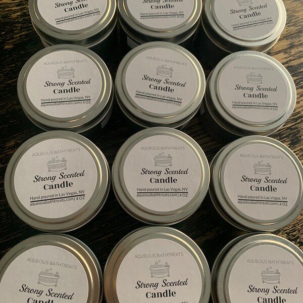 Strong Candles - Etsy