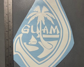 Guam Seal Decal Car Decal Laptop Decal Hafa Adai - Etsy