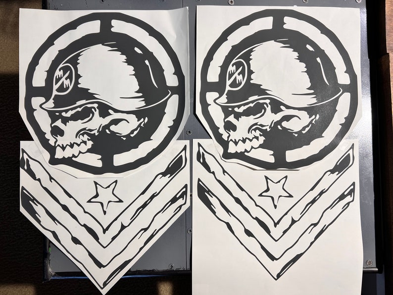 Metal Mulisha Truck Bed Decals - Etsy