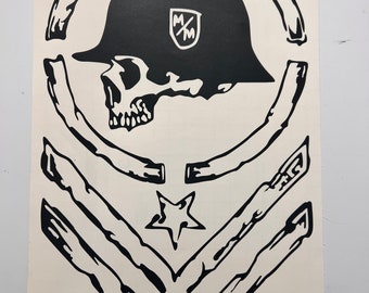 Metal Mulisha Truck Bed Decals - Etsy