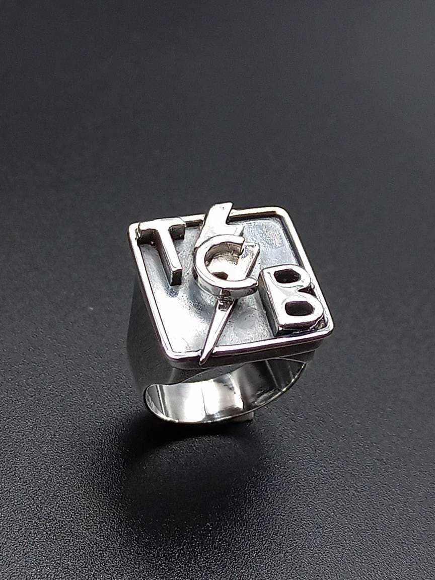 Δαχτυλίδι T.C.B. Elvis Presley. Ring T.C.B. Elvis Presley. - Etsy