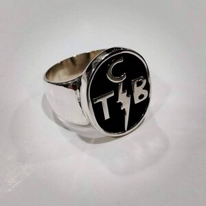 Δαχτυλίδι"t.c.b."elvis Presley."t.c.b". Ring Elvis Presley. - Etsy