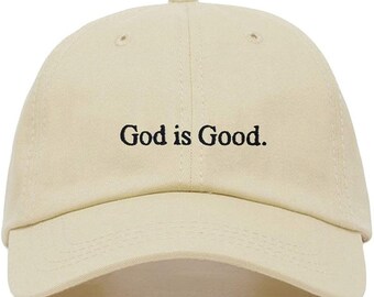 God is Good Cap - Etsy