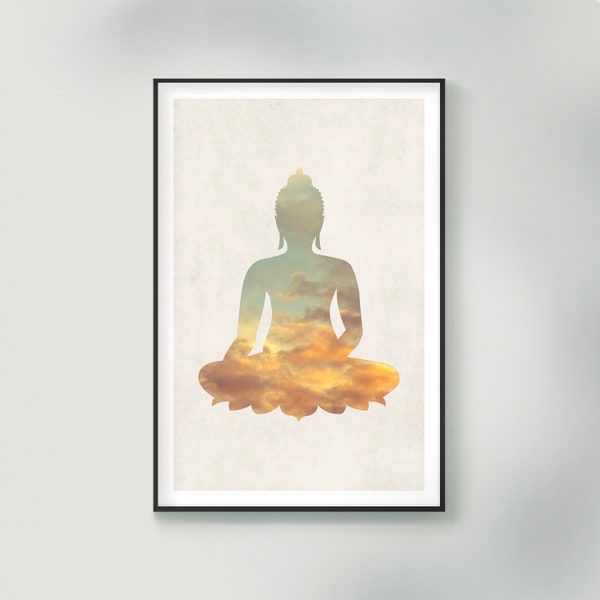 Buddha Poster - Etsy