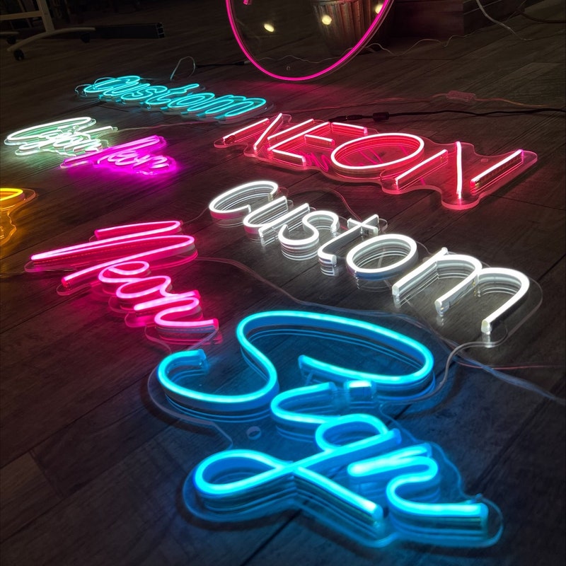 Custom Neon Sign - Etsy