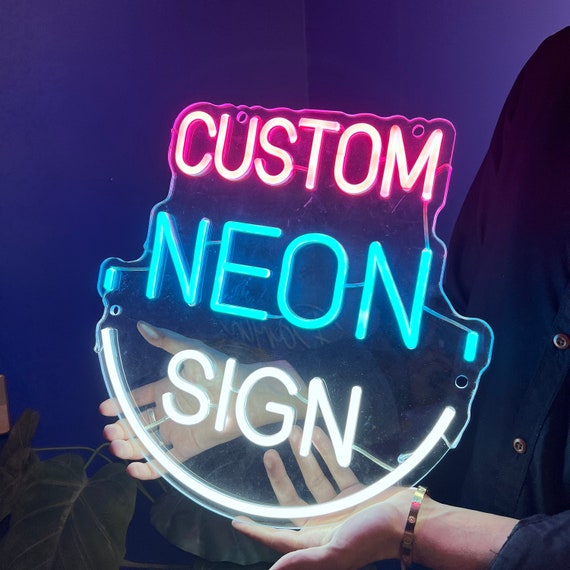 Neon Words Sign