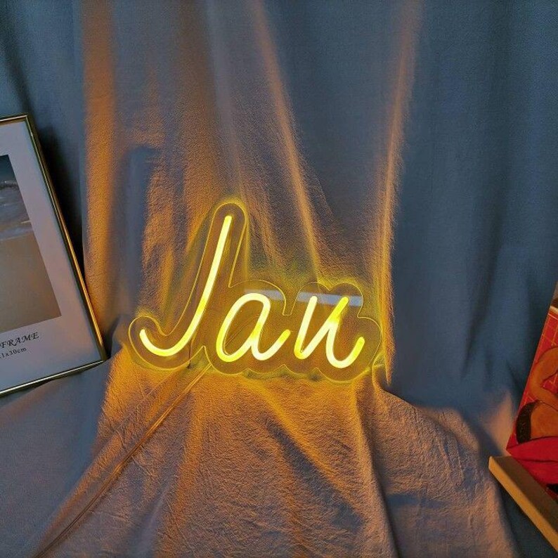 Custom Name Neon Sign, Neon Sign Bedroom, Kid Room Décor, Wall Décor ...