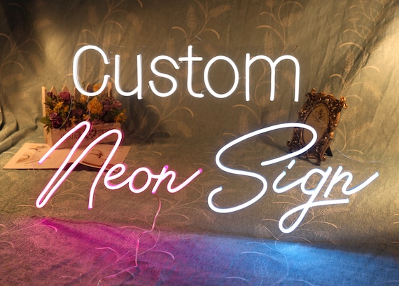Neon Sign / Custom Neon Sign / Neon Wall Sign / Neon Sign | Etsy
