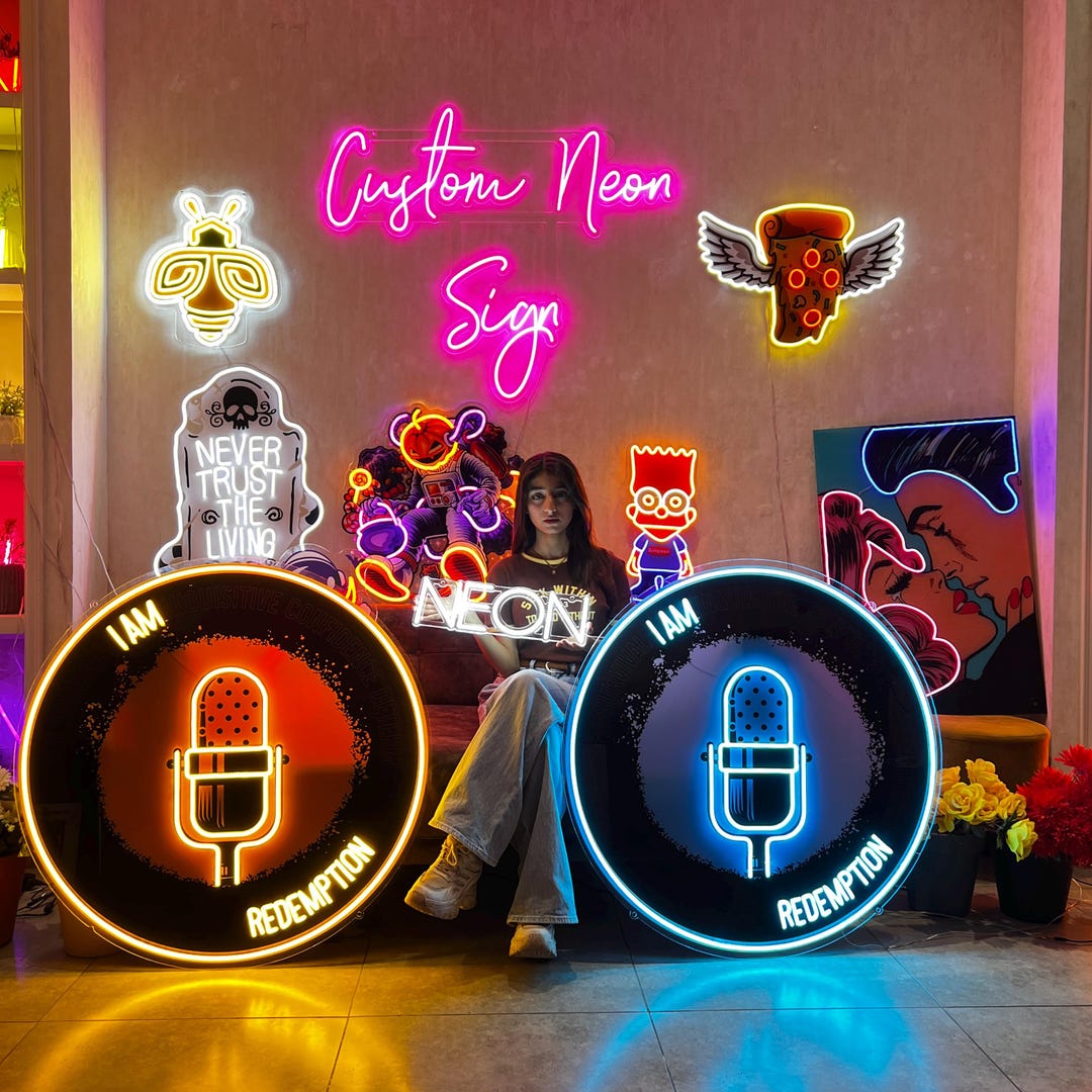 Custom Neon Sign| Neon Sign| Neon Sign Bedroom| Handmade Neon Sign| LED ...