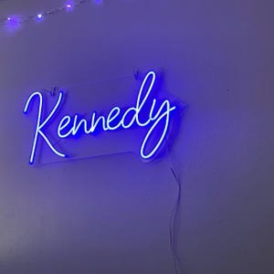 Custom Neon Sign | Neon Sign for Bedroom | Name Neon Home Decor | LED ...