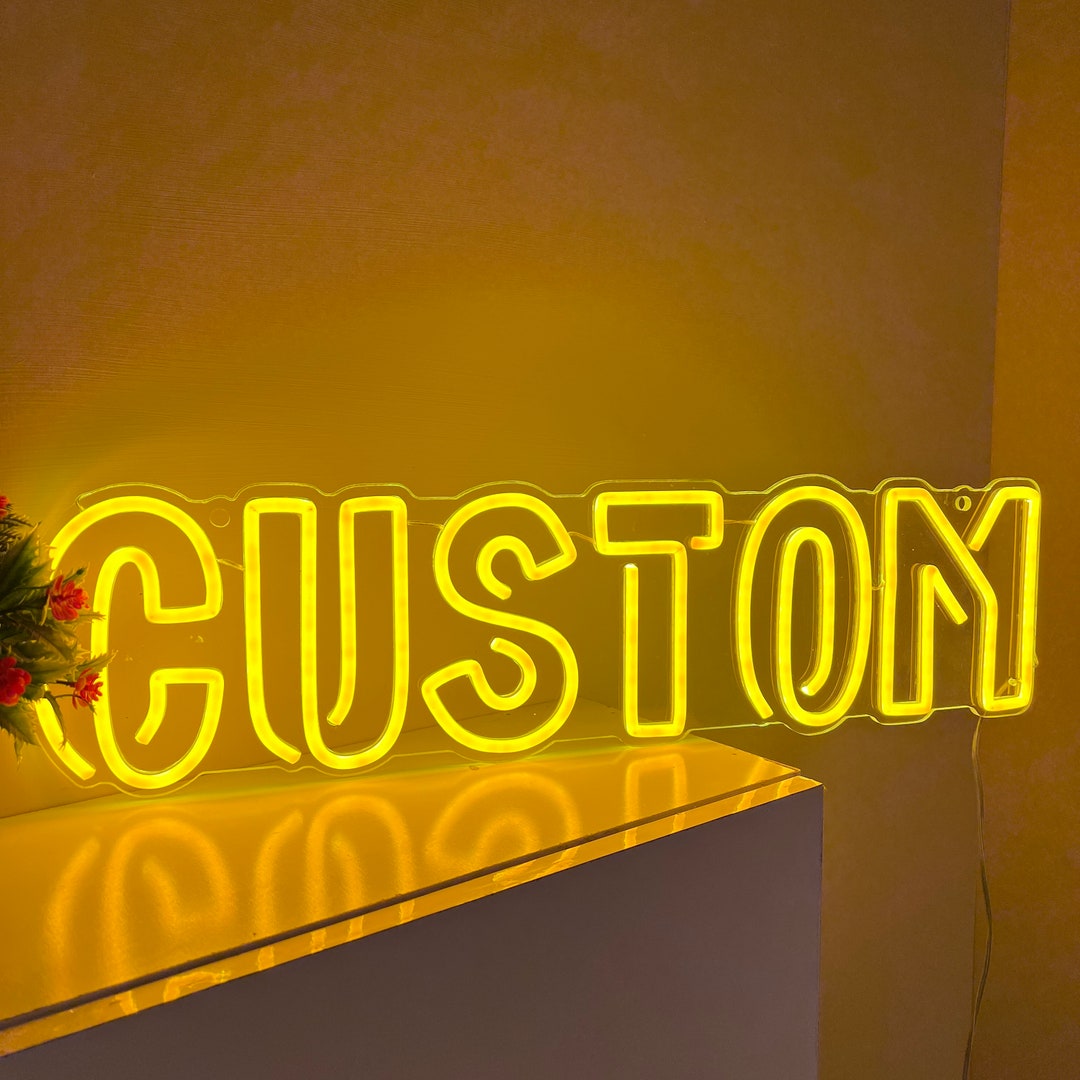 Custom Neon Sign Neon Sign Led Light Neon Sign Personalized Neon Sign Wedding Neon Sign