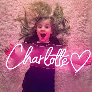 Personalized Kids Neon Sign| Custom Neon Sign | Kid Room Decor| Custom ...