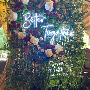 Wedding Neon Sign, Custom Wedding LED Sign, LED Neon Wedding Décor ...