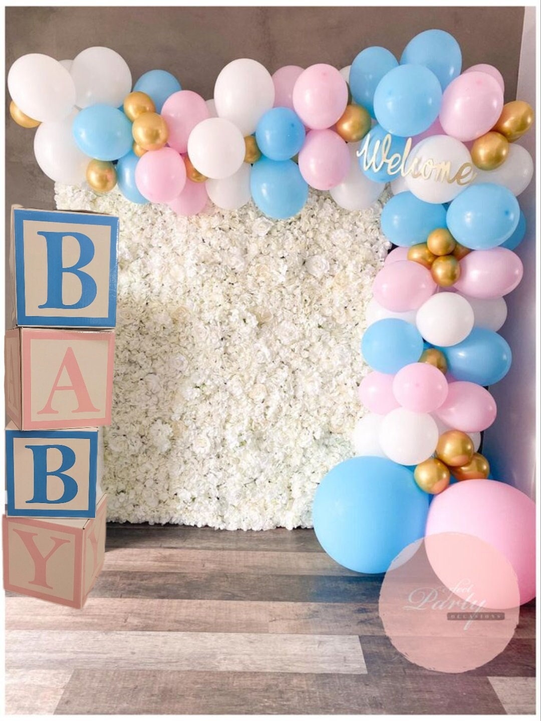 Baby Shower Decorations Name Decor Blocks Birthday Decoration Toy Story ...