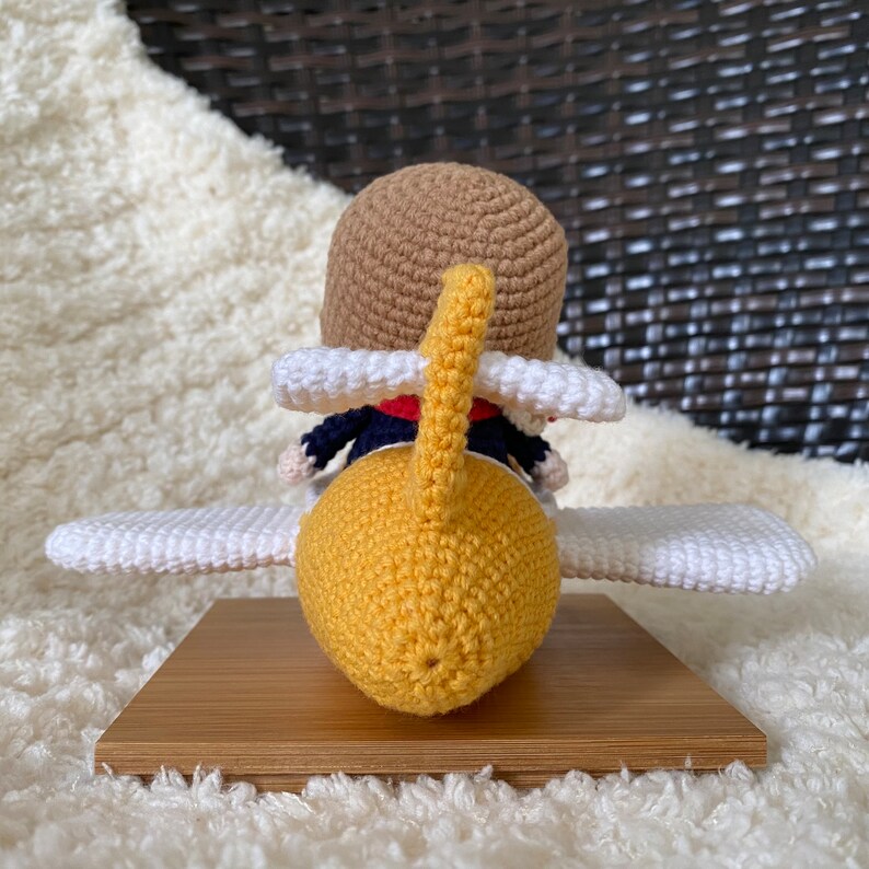 Le Petit Prince | the Little Prince (pilot) + Airplane - Amigurumi - Etsy