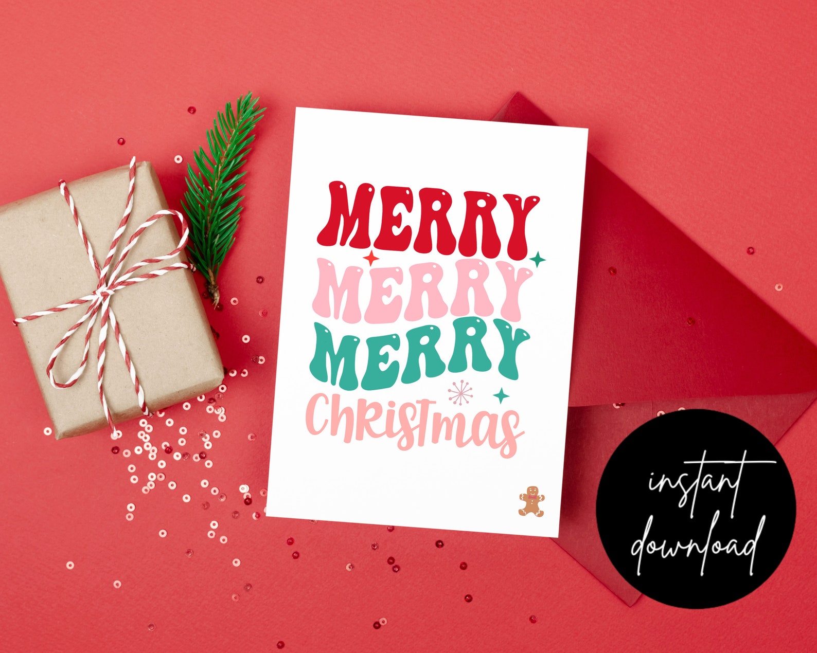 Printable Christmas Card | Printable Holiday Card | Funny Holiday Card ...