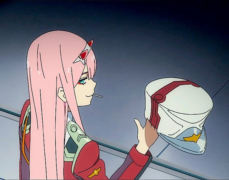 Zero Two hat general hat darling in the franxx cosplay | Etsy