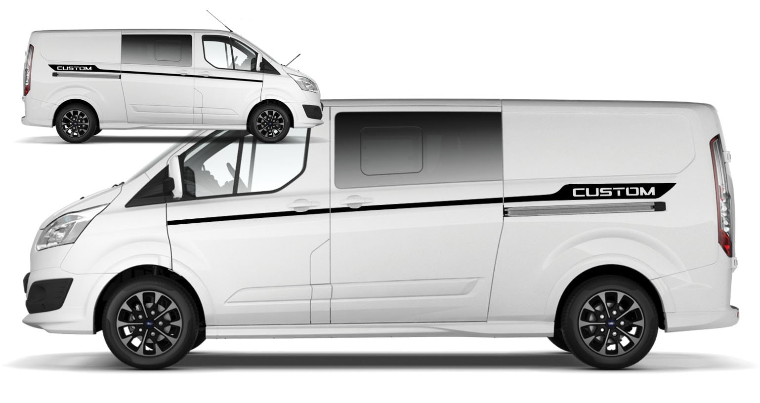 Ford Transit Vinyl Custom Side Stripe Sticker door BL Signs | Etsy