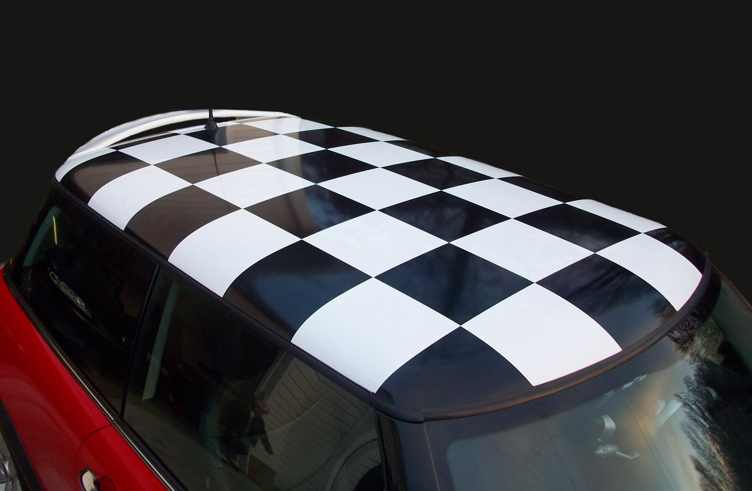 Mini Cooper Roof Graphics