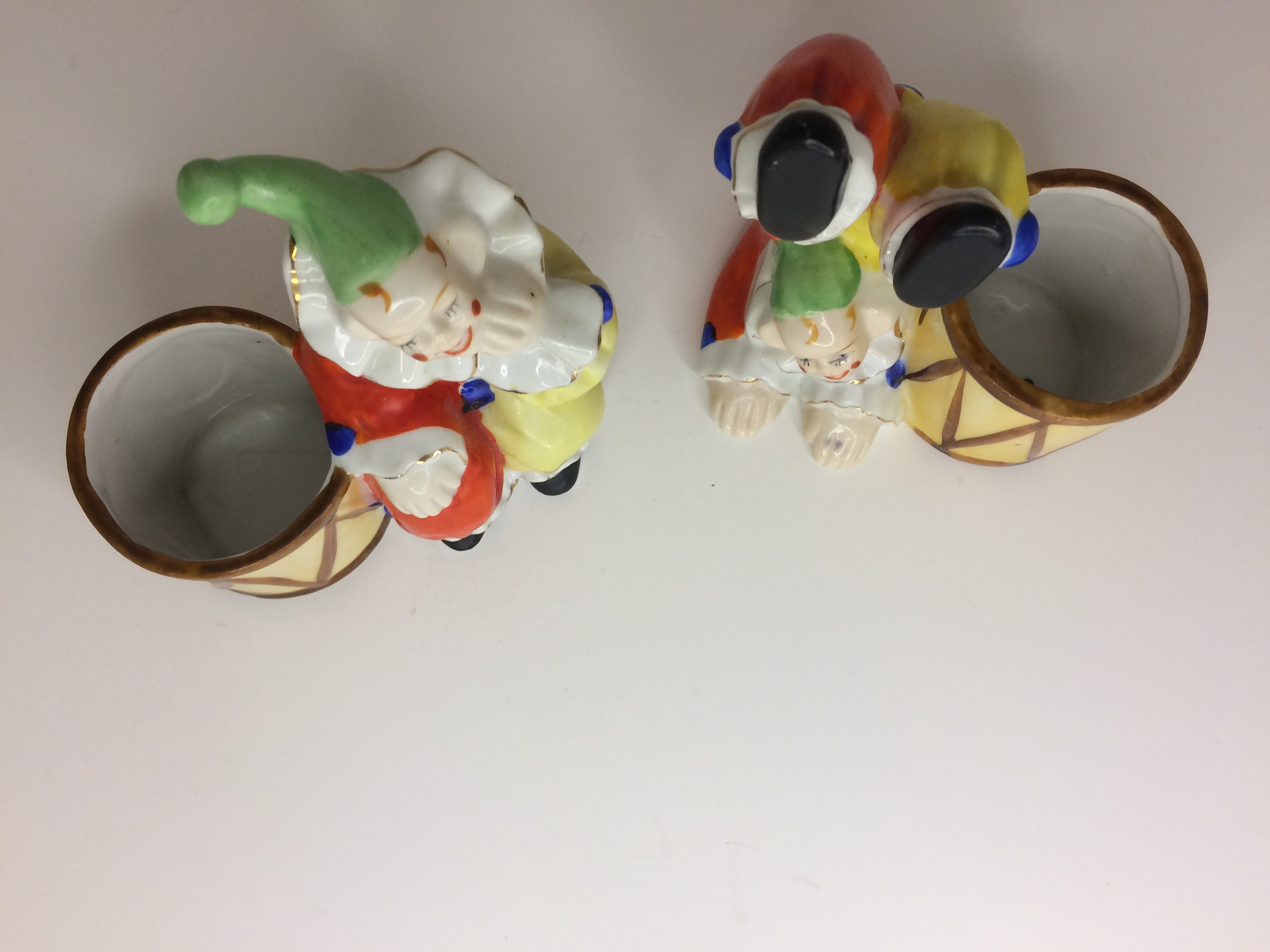 Vintage Pair of Clown Match Holder & Cigarette Holder From the 30s or ...