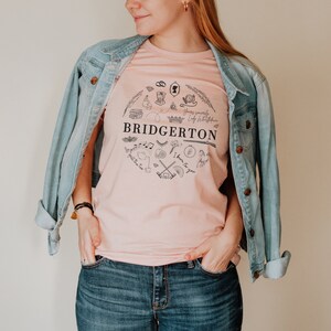 Bridgerton Collage Tshirt Bridgerton Merch and Gifts Unisex Soft Jersey ...