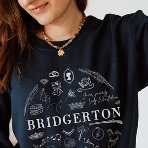 Bridgerton Collage Sweatshirt | Bridgerton Merch and Gifts | Unisex ...