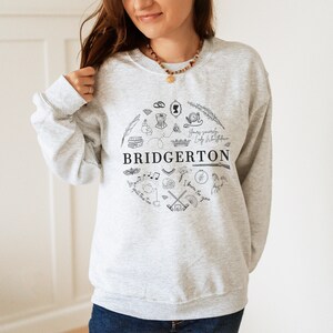 Bridgerton Collage Sweatshirt | Bridgerton Merch and Gifts | Unisex ...